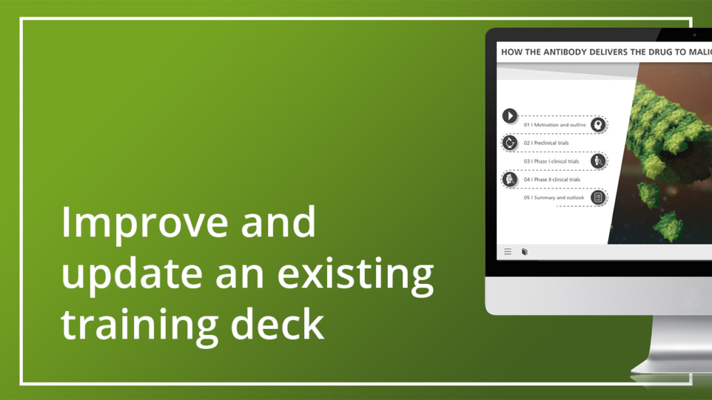 Develop an engaging training deck based on different input materials ...